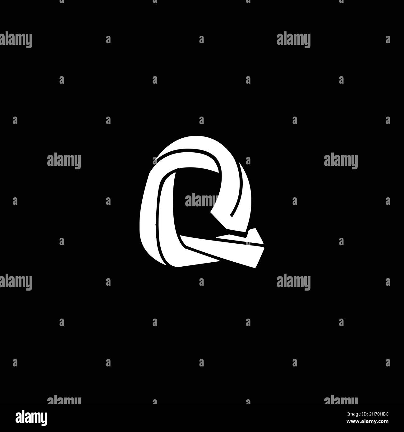 Creative Innovative Initial Q logo. Q Letter Minimal luxury Monogram ...