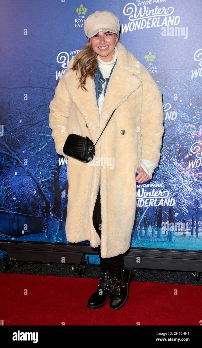 Nov 18, 2021 - London, England, UK - Nadine Coyle attends Hyde Park ...