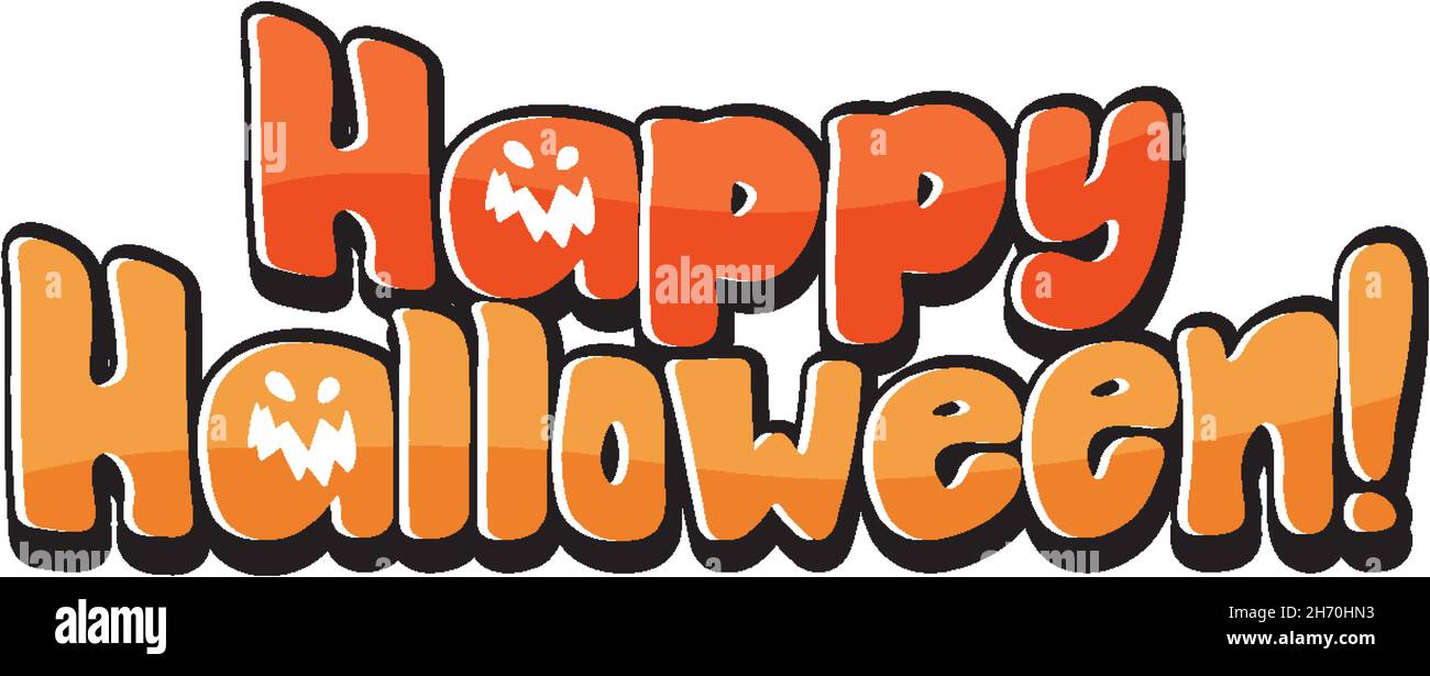 Halloween word clipart hi-res stock photography and images - Alamy