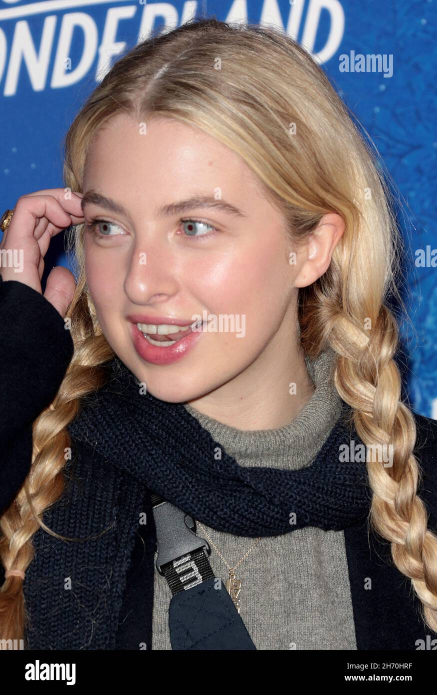 Nov 18, 2021 - London, England, UK - Ana s Gallagher attends Hyde Park ...
