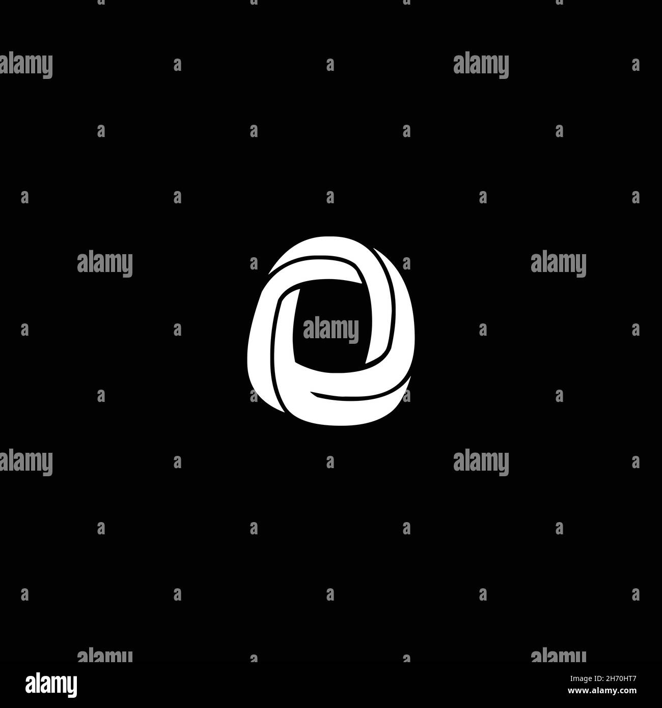 Creative Innovative Initial O logo. O Letter Minimal luxury Monogram ...