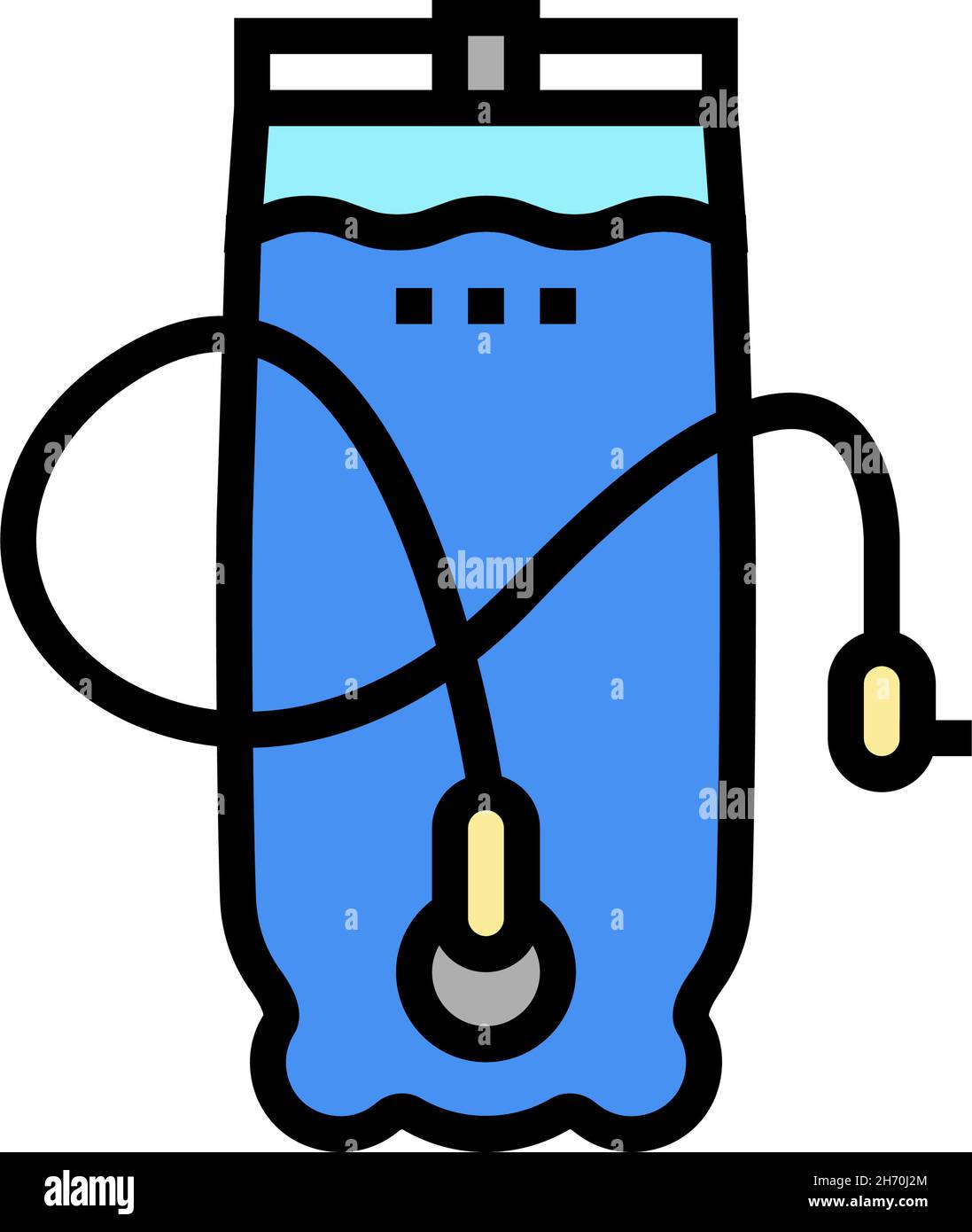 hydration pack color icon vector illustration Stock Vector Image & Art ...