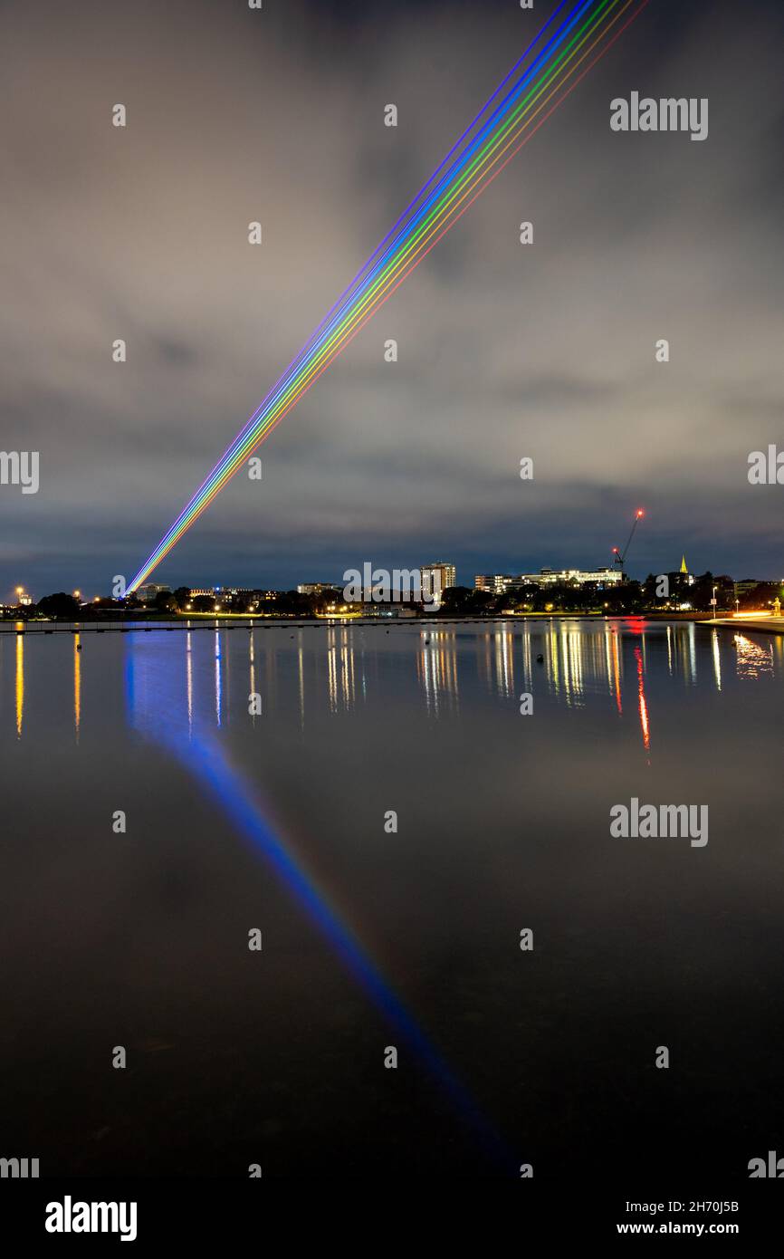 Global rainbow installation hi-res stock photography and images - Alamy