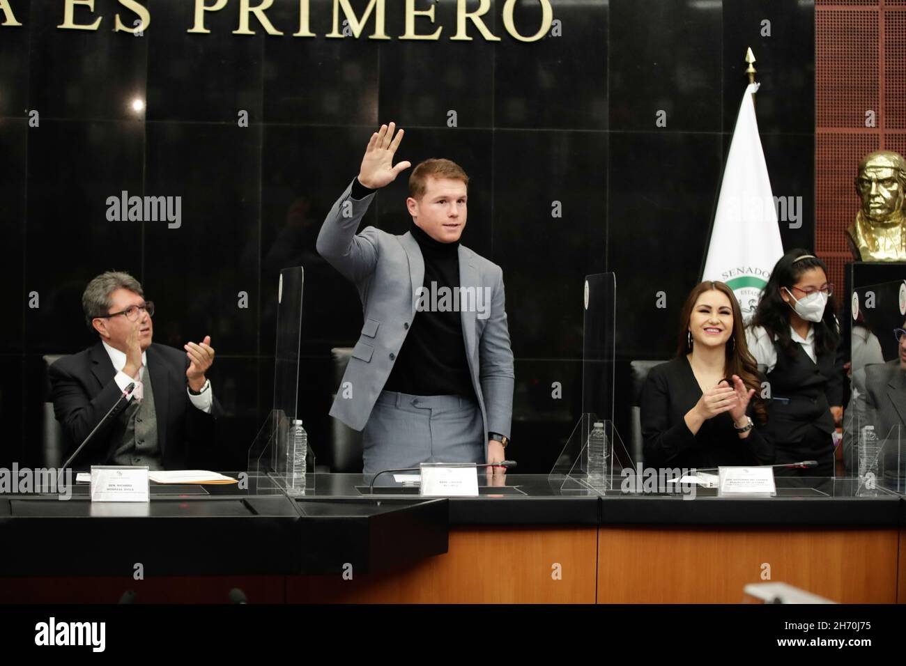 Non Exclusive: MEXICO CITY, MEXICO - NOVEMBER 18, 2021: The multi-time ...