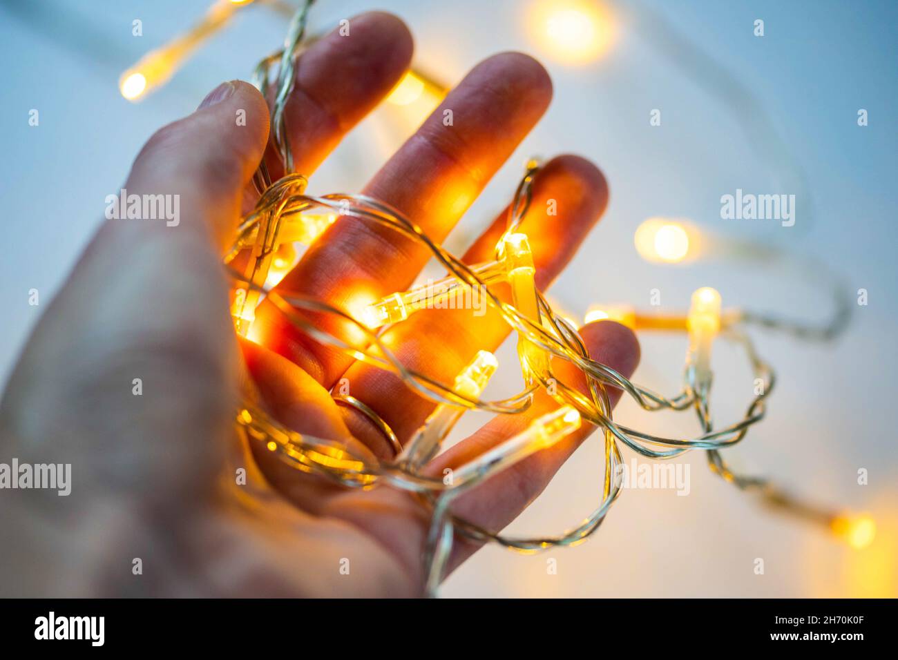 Lights in hand hi-res stock photography and images - Alamy