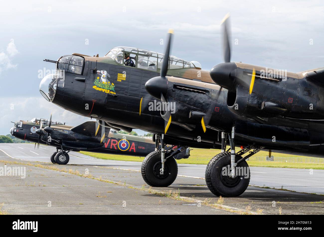 Lancaster bombers. For the first time since the 1950s two Avro ...