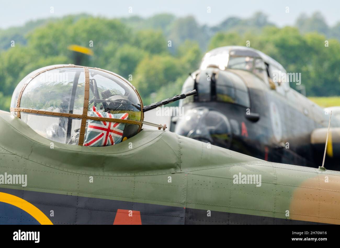 Lancaster bombers. For the first time since the 1950s two Avro ...