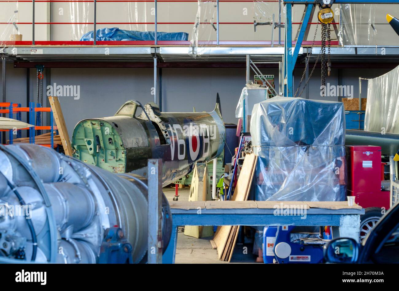 Supermarine spitfire f 22 hi-res stock photography and images - Alamy