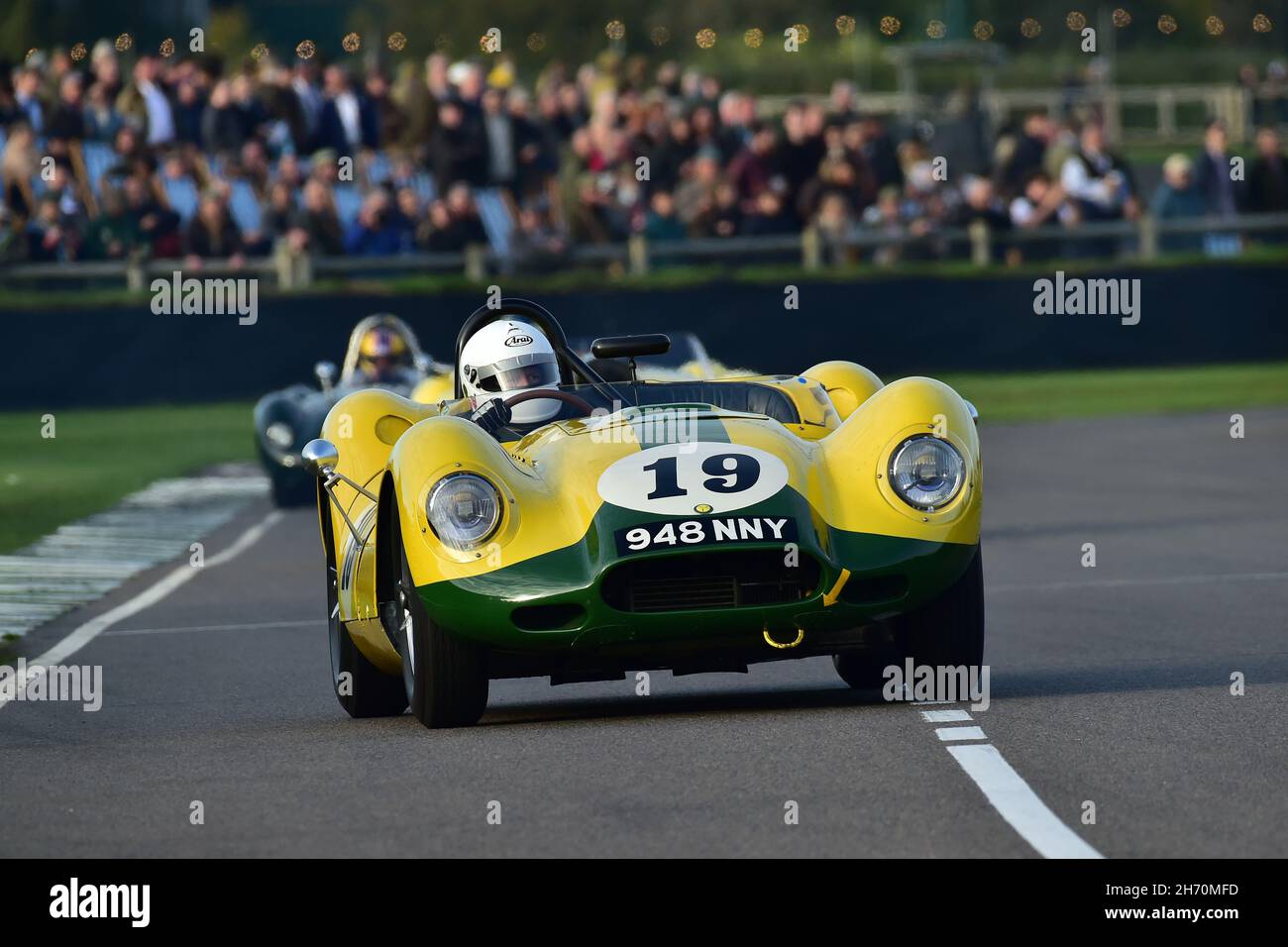 Christopher Lunn, Lister-Jaguar Knobbly, Salvadori Cup, Sports Racing ...