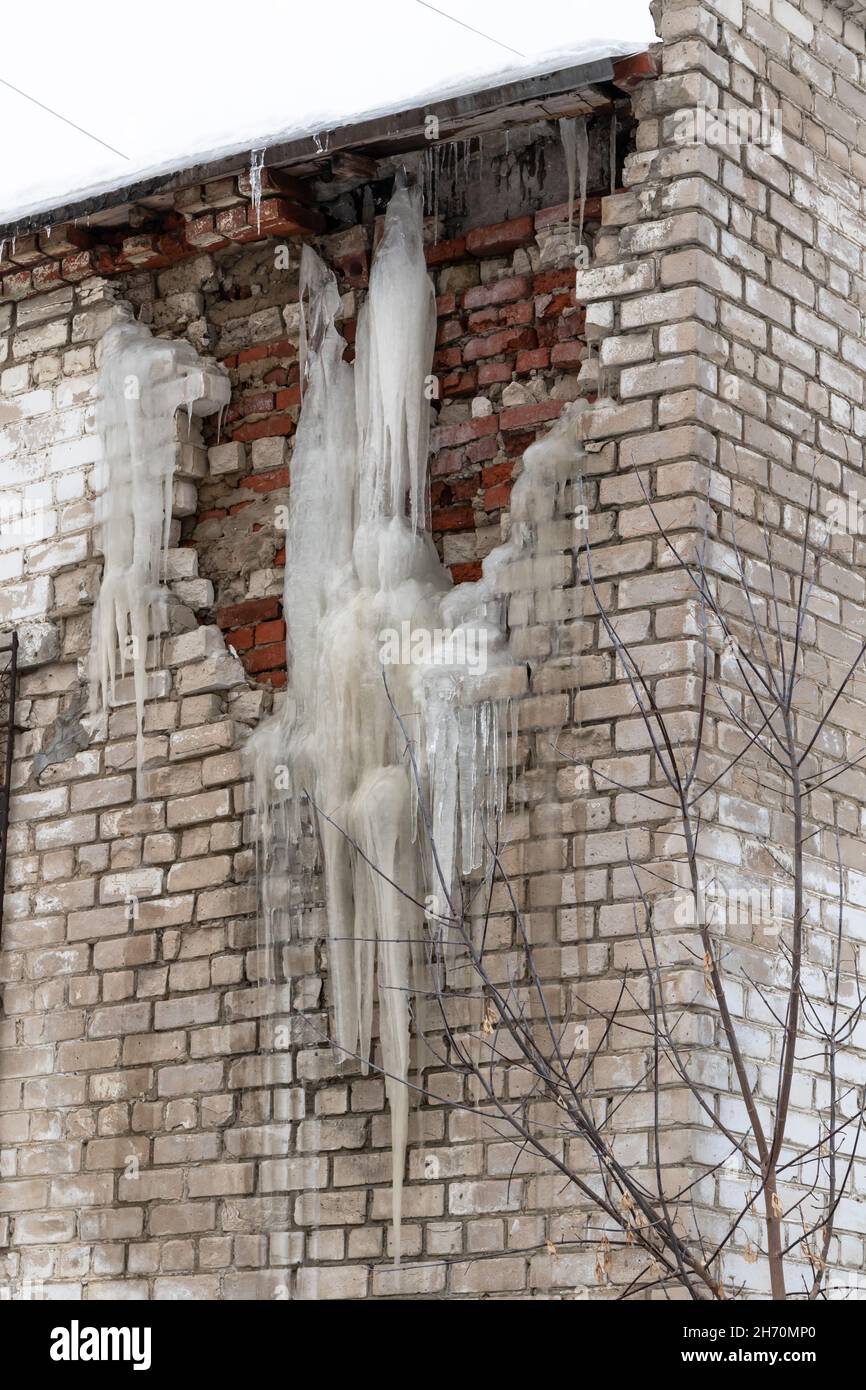 Ice brick wall texture hi-res stock photography and images - Alamy