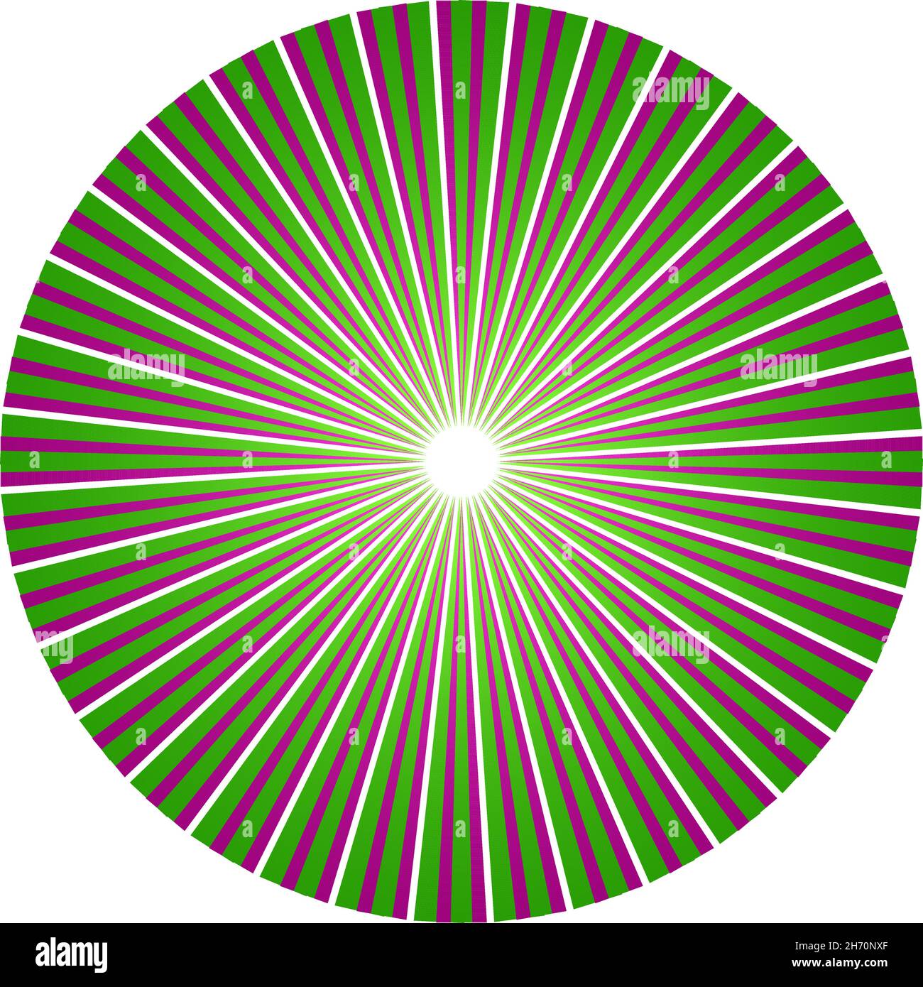 Abstract circle with overlapping spokes geometric design element ...