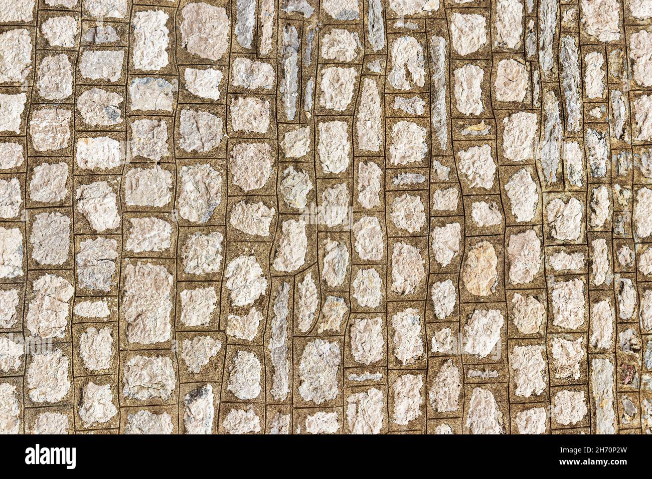 Texture of an old antique stone wall Stock Photo - Alamy