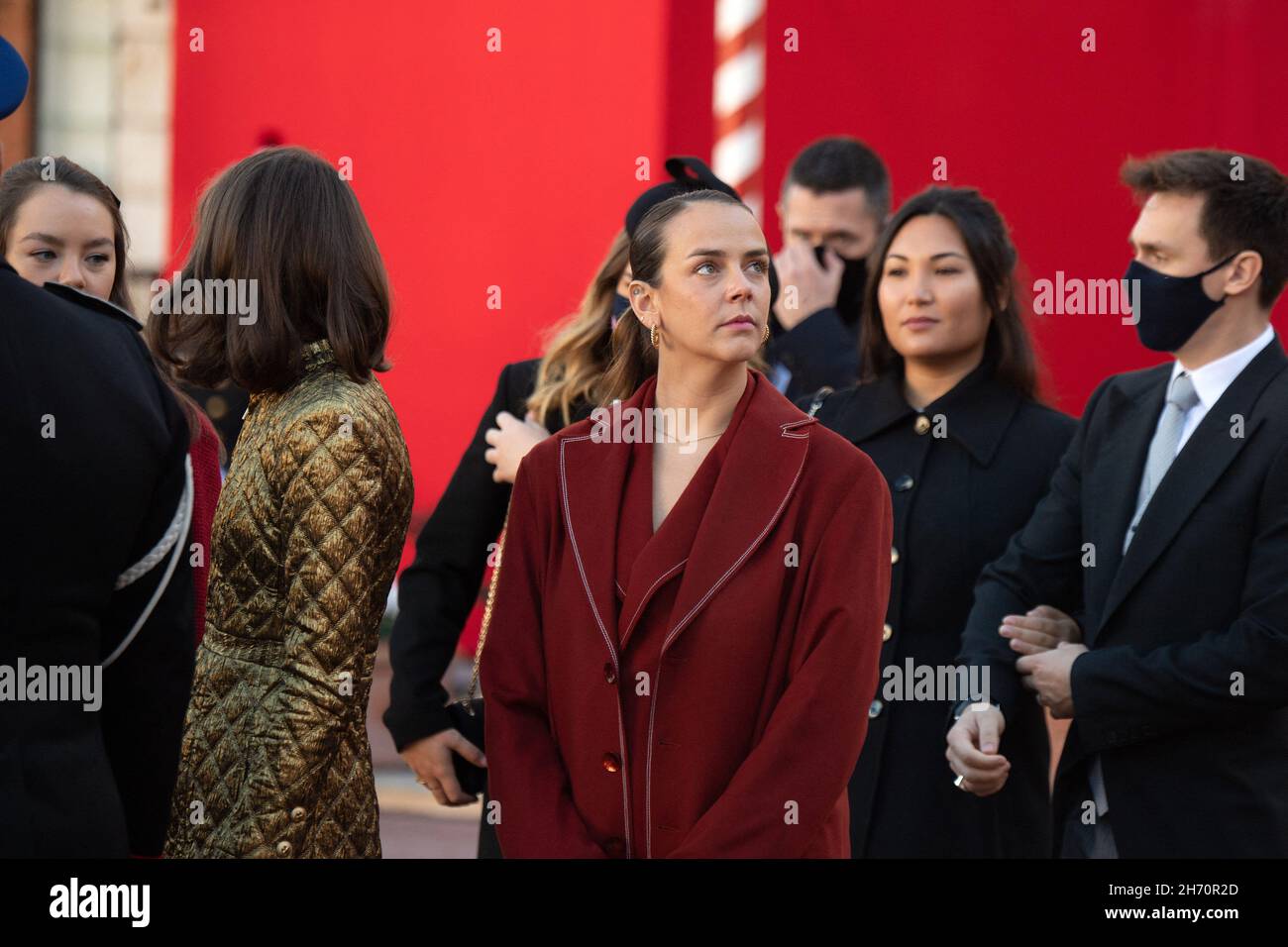 Pauline Ducruet, Louis Ducruet and his wife Marie Ducruet leave the ...