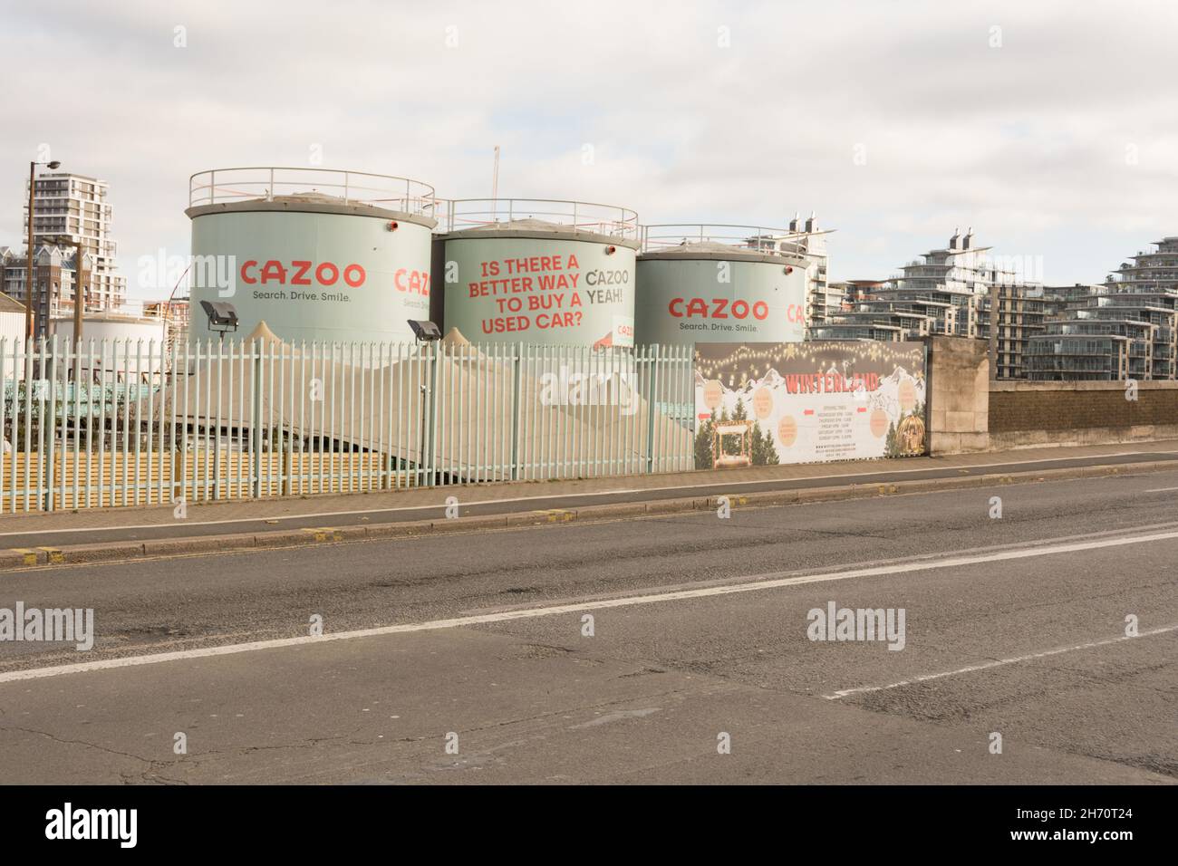 Cazoo, Townmead Road, London, SW6, England, U.K Stock Photo - Alamy