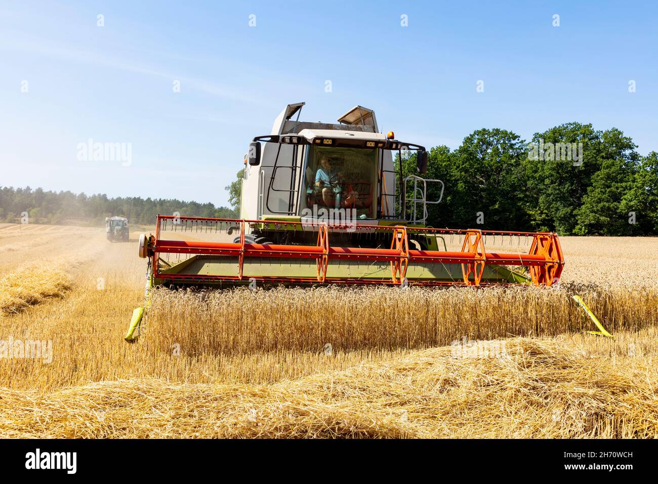 Machine harvester hi-res stock photography and images - Alamy