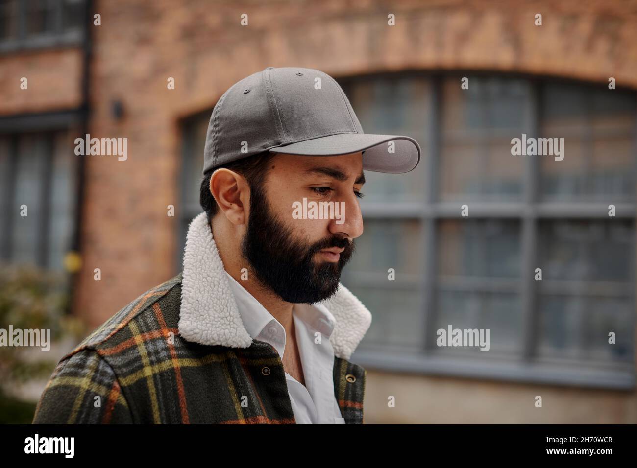 Half length cap hi-res stock photography and images - Alamy