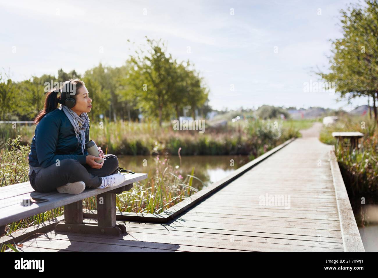 Young woman contemplating hi-res stock photography and images - Alamy