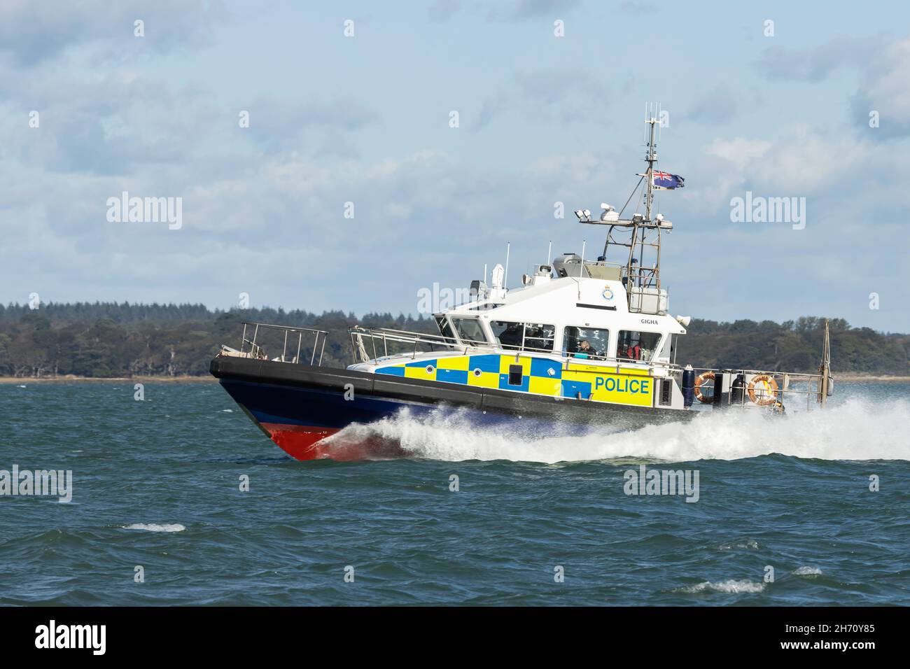 Uk police boat hi-res stock photography and images - Alamy