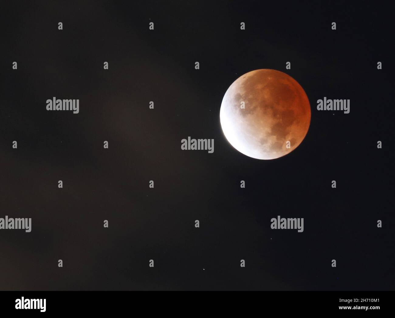 Longest partial lunar eclipse hi-res stock photography and images - Alamy