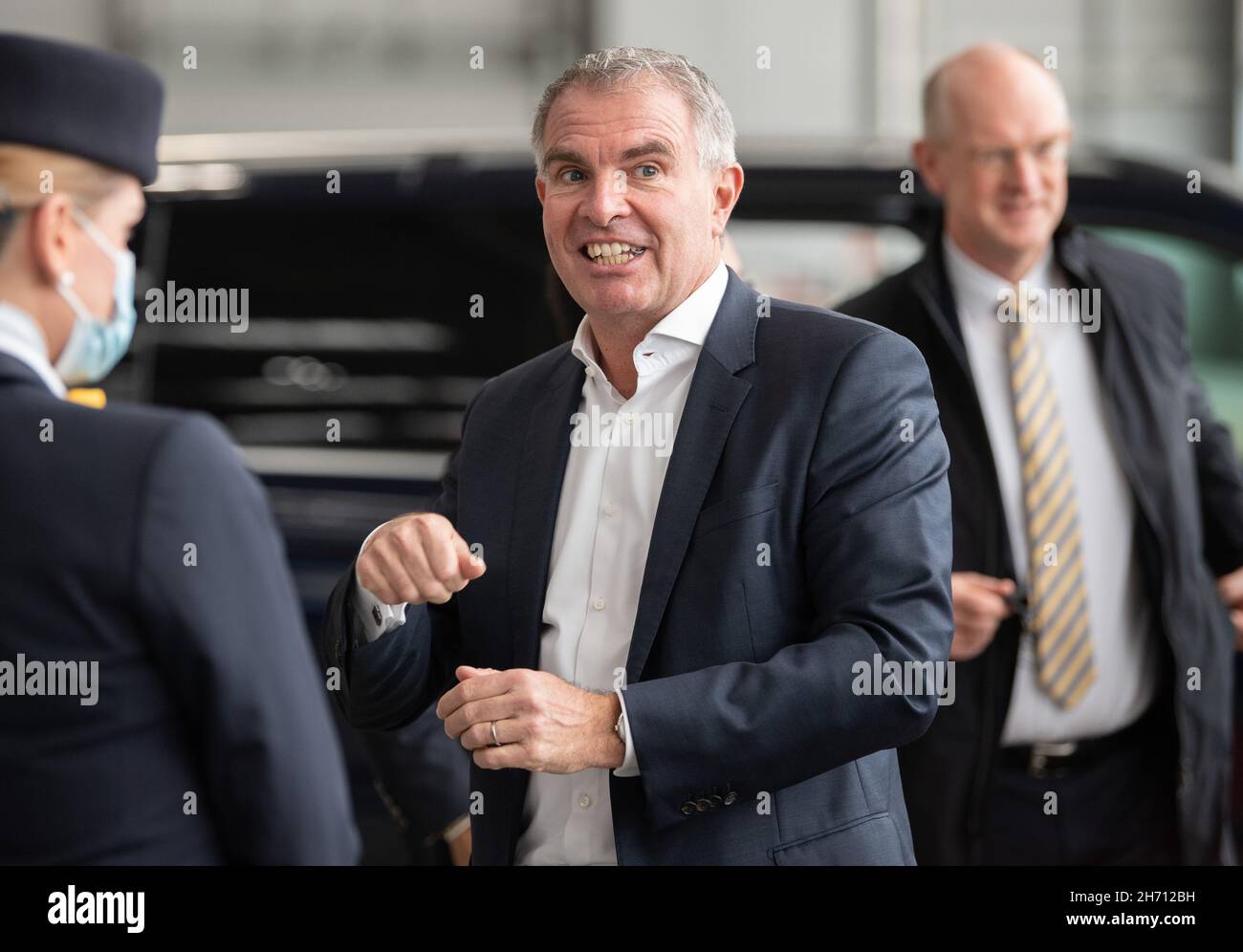 19 November 2021, Hessen, Frankfurt/Main: Carsten Spohr, Chairman of ...