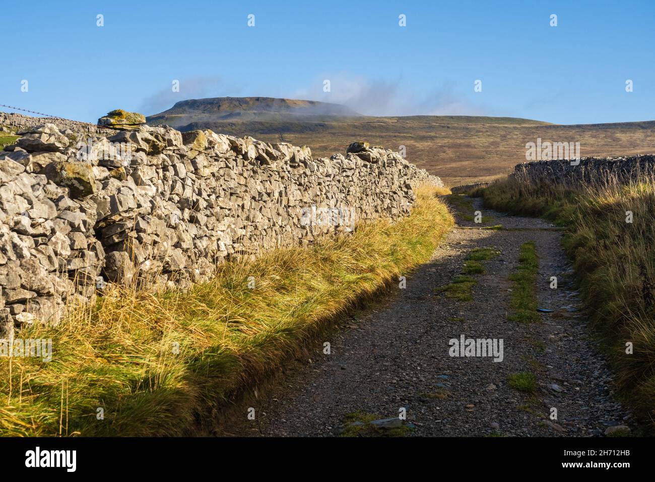 Ingleborough is the second-highest mountain in the Yorkshire Dales ...