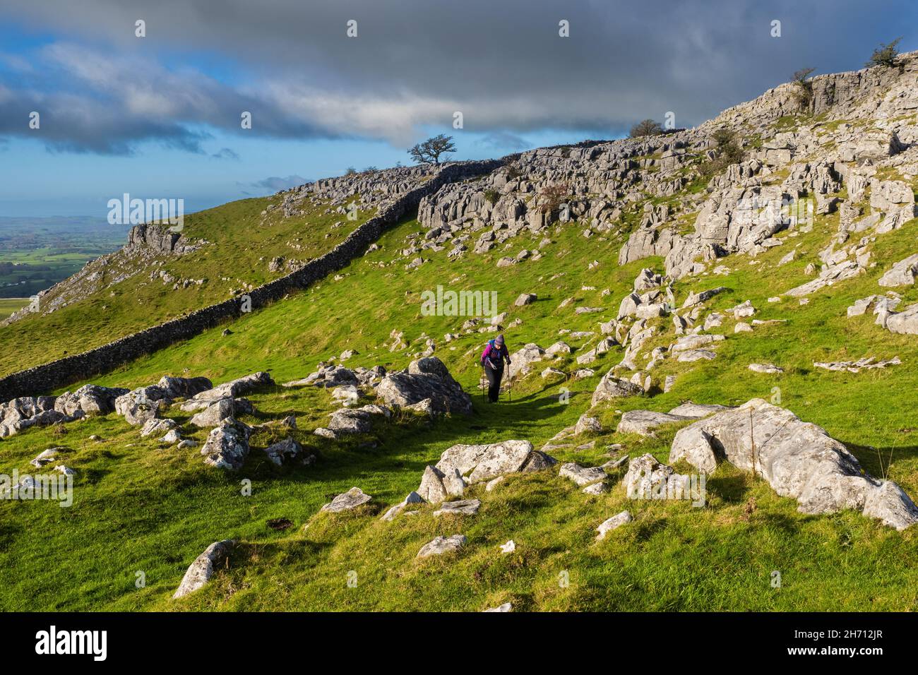 White Scars, a magnificent an extensive area of fellside and limestone ...