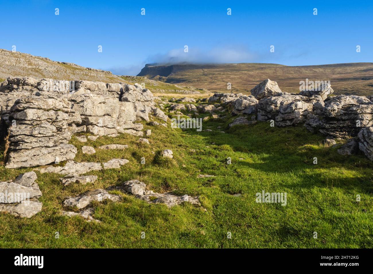 White Scars, a magnificent an extensive area of fellside and limestone ...