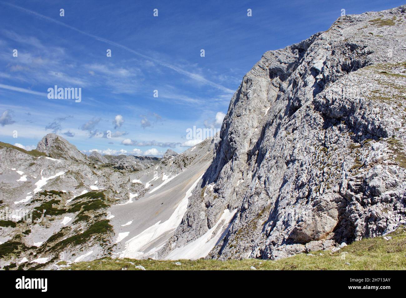 Volujak mountain in Bosnia and Herzegovina, the natural border between ...