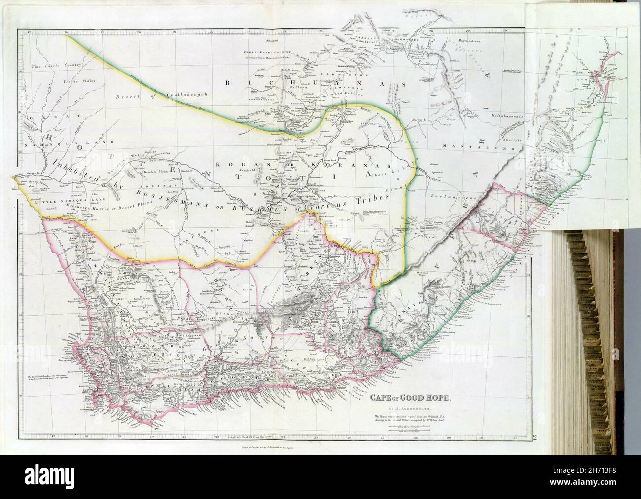 Map of the cape of good hope hi-res stock photography and images - Alamy