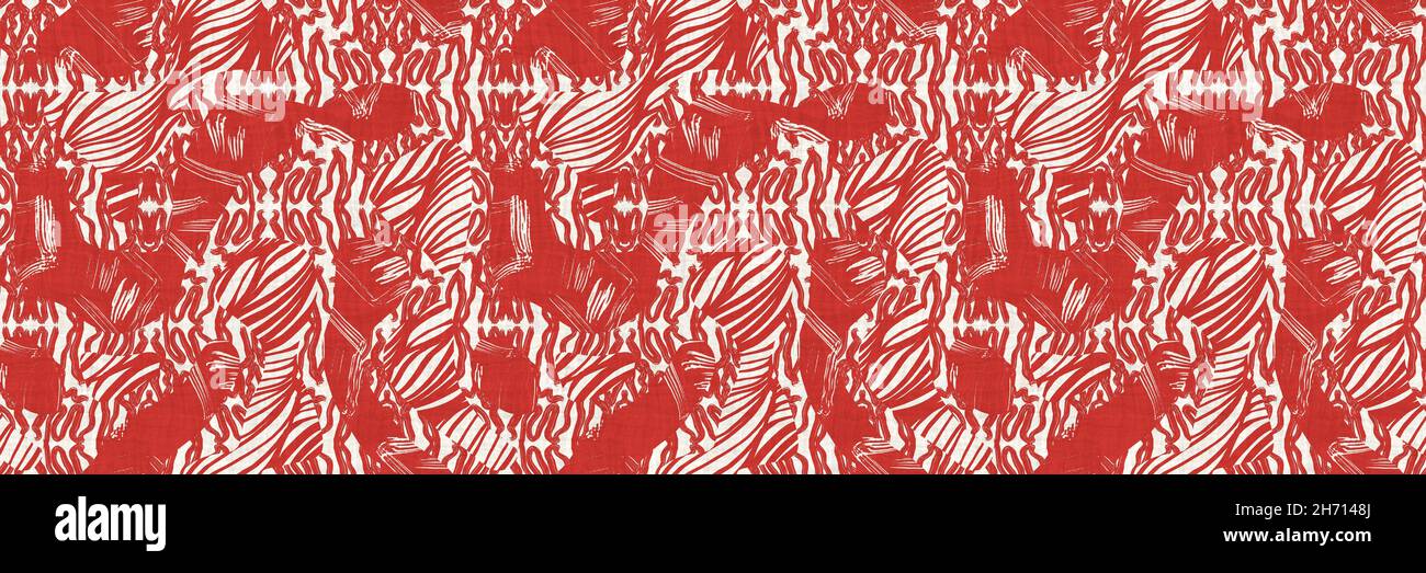 Seamless two tone hand drawn brushed effect pattern border swatch Stock ...