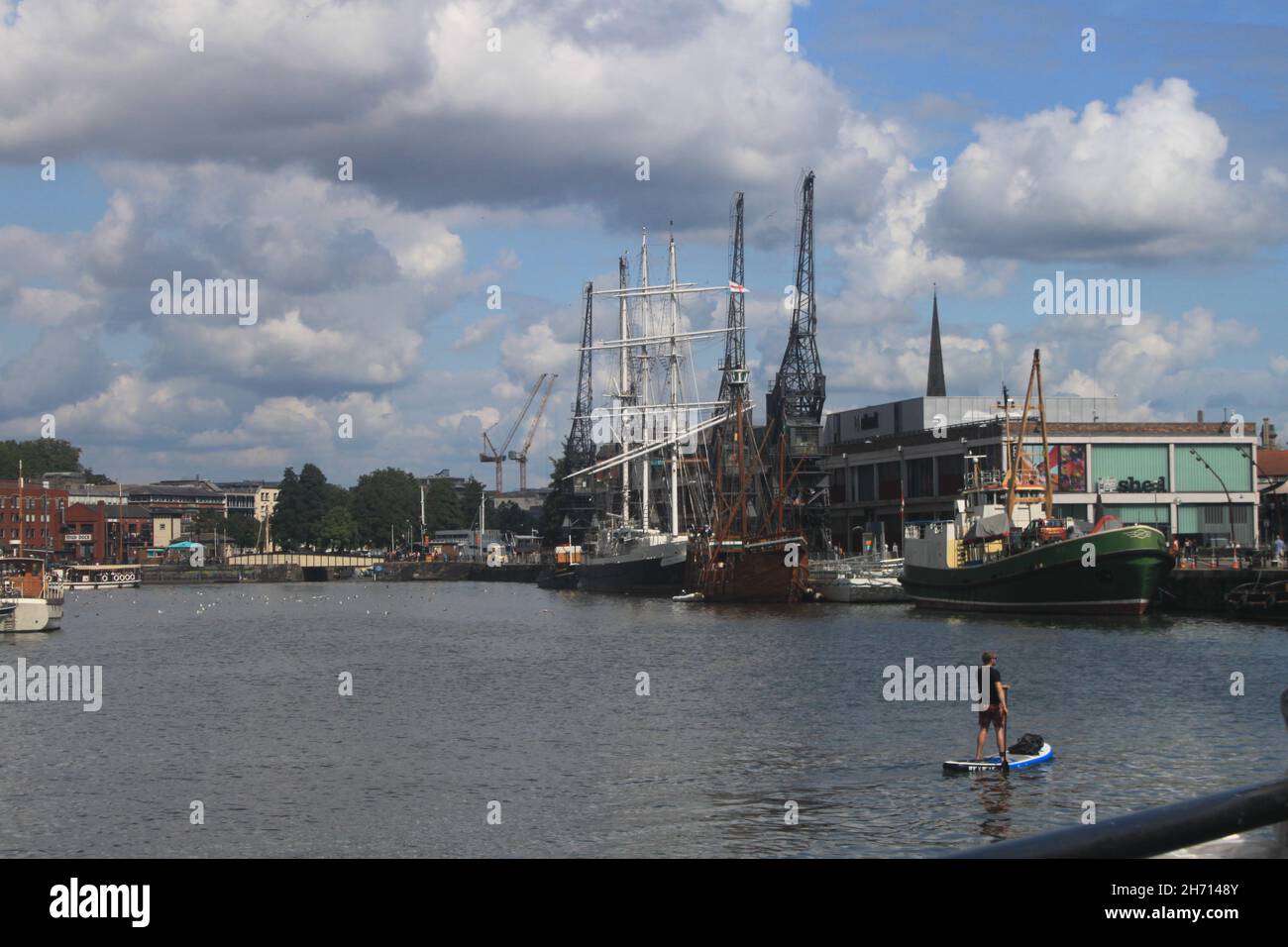 Bristol Floating Harbour Stock Photo - Alamy