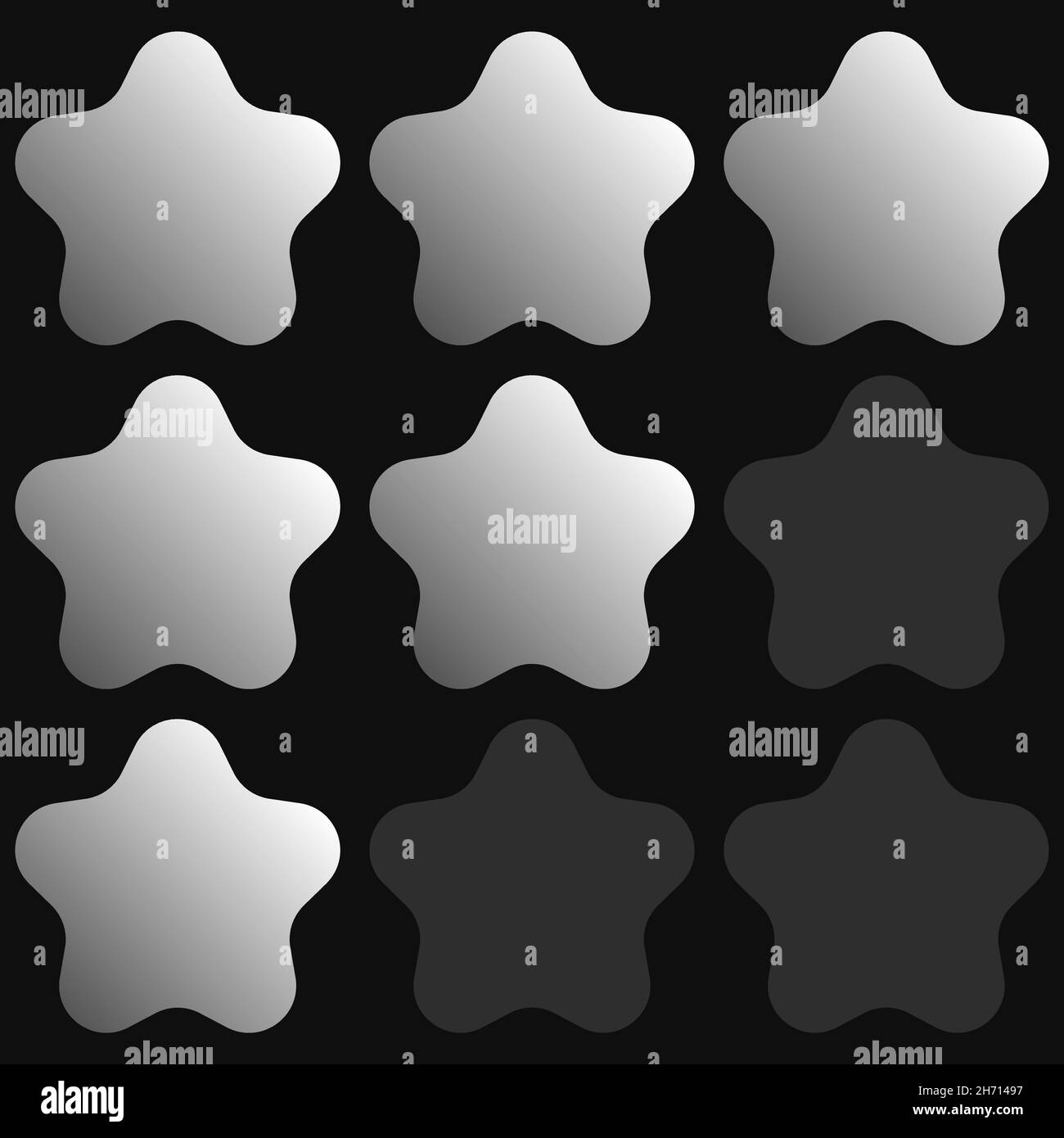 Star rating element. Grade, rank, ranking concept. Feedback, customer ...