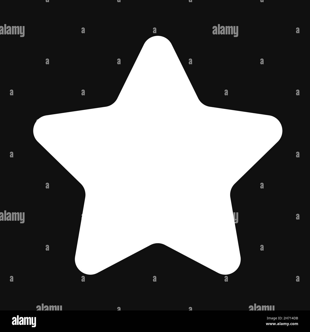 Star, starlet icon, symbol. Reward, top quality, stellar vector design ...