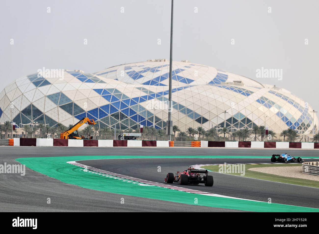 Doha, Qatar. 19th Nov, 2021. Charles Leclerc (MON) Ferrari SF-21. Qatar ...