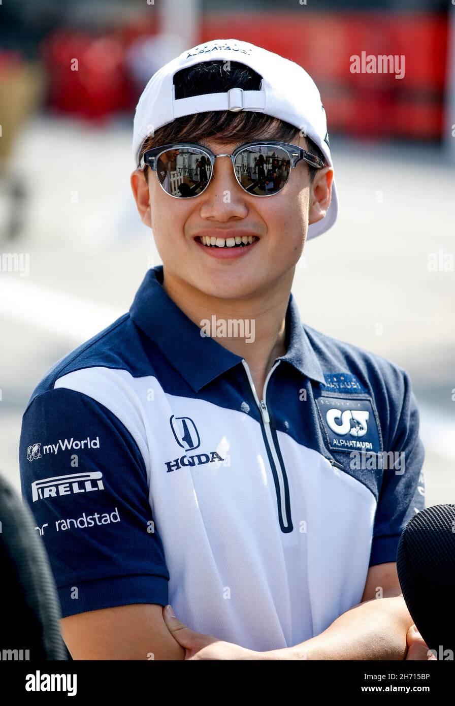 Doha, Qatar. 19th Nov, 2021. # 22 Yuki Tsunoda (JPN, Scuderia AlphaTauri Honda), F1 Grand Prix ...