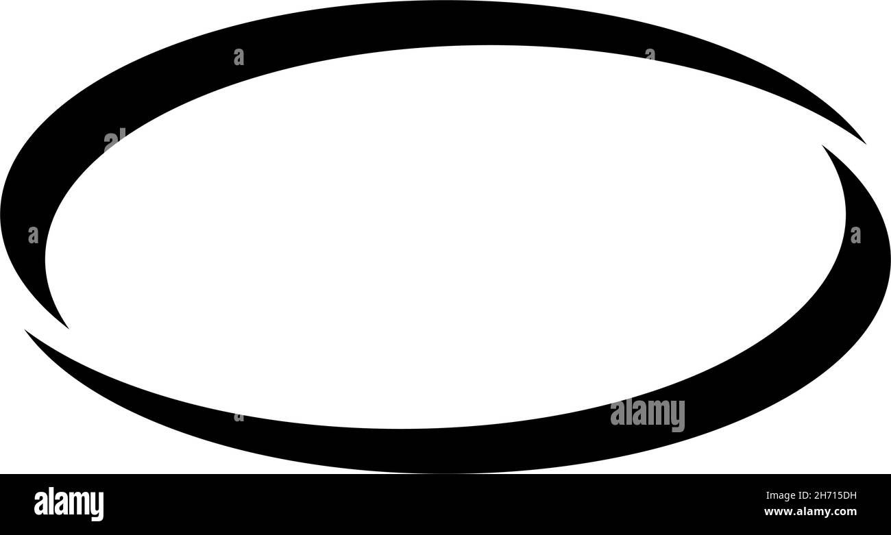 Black Oval Clip Art