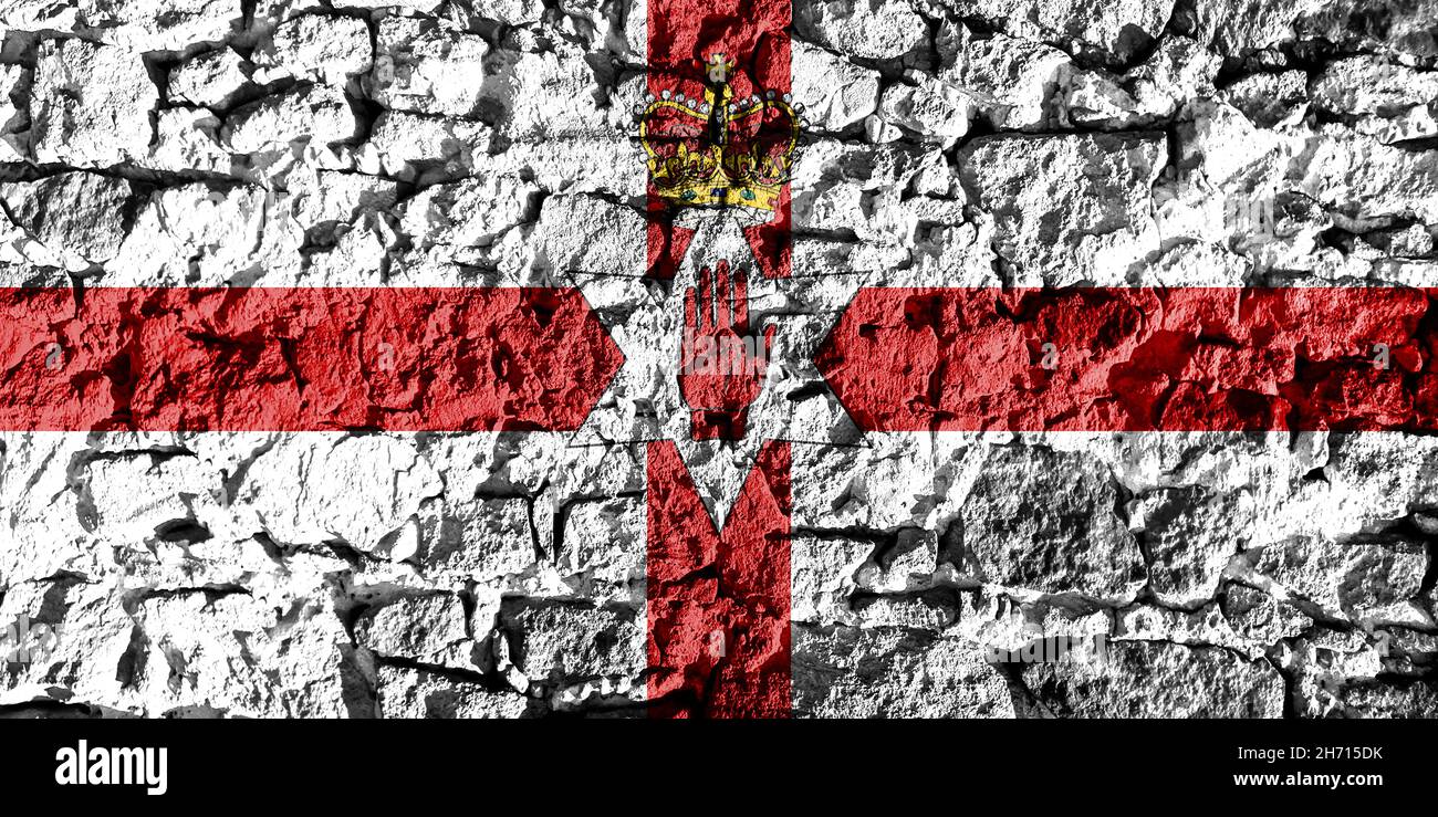 North ireland border barrier hi-res stock photography and images - Alamy