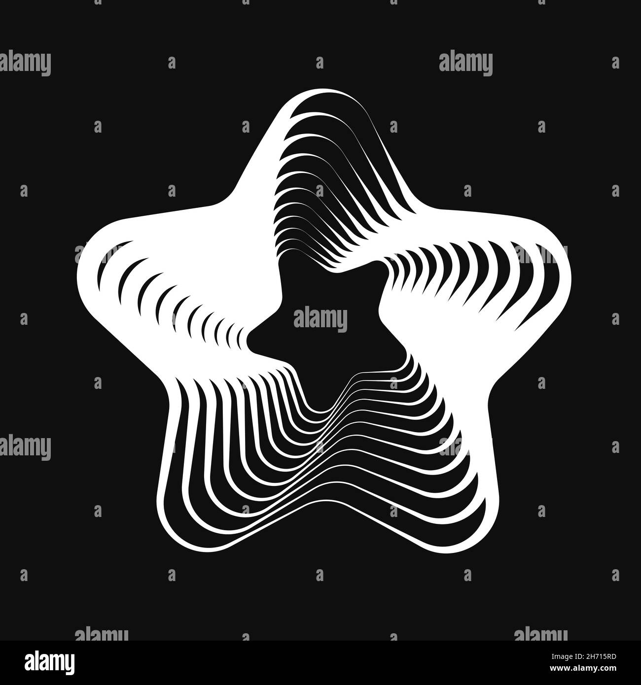 Star, starlet icon, symbol. Reward, top quality, stellar vector design ...