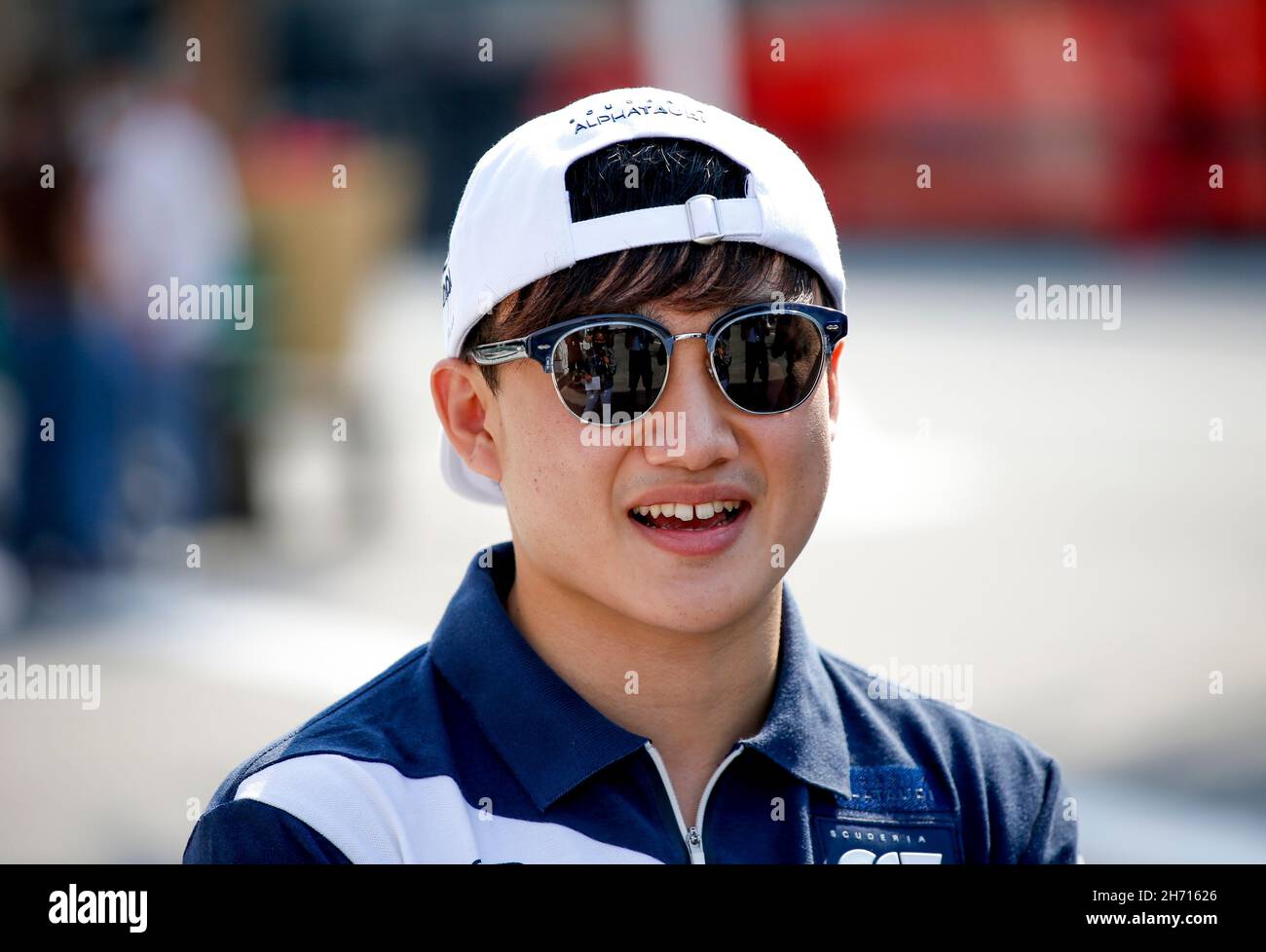 Doha, Qatar. 19th Nov, 2021. # 22 Yuki Tsunoda (JPN, Scuderia AlphaTauri Honda), F1 Grand Prix ...