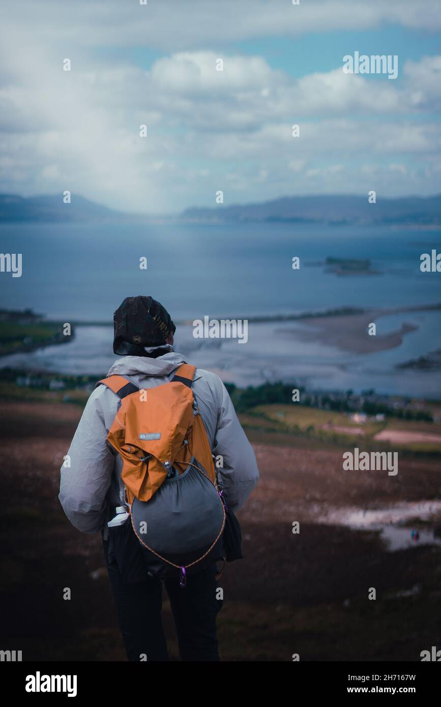 Hiking Croagh Patrick Ireland High Resolution Stock Photography and ...