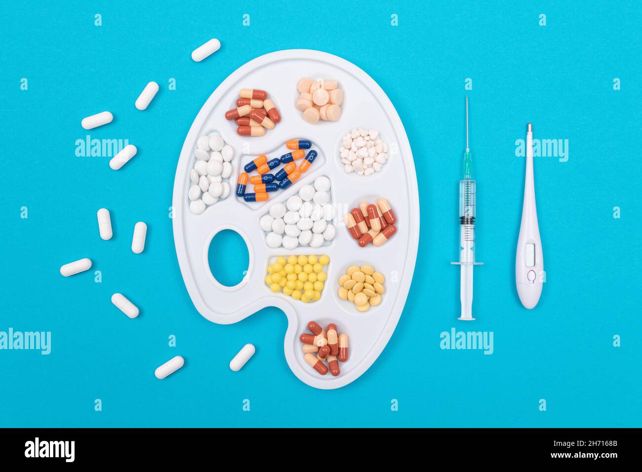 Global Pharmaceutical Industry and Medicinal Products - Different ...