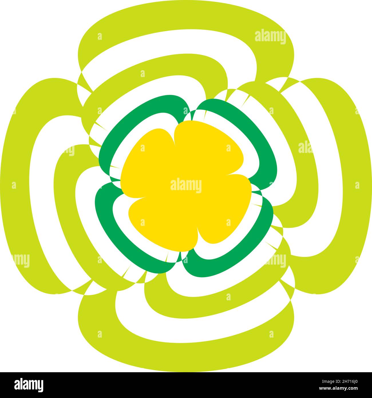 Abstract op-art element. Optical, visual art, artistic element ...