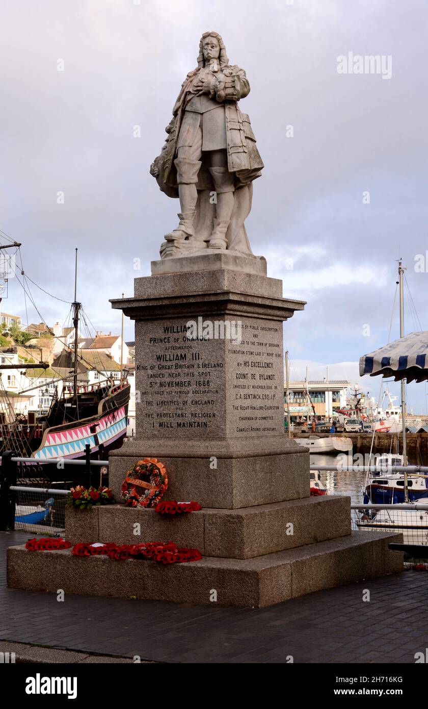 Brixham harbour in Devon UK Stock Photo - Alamy