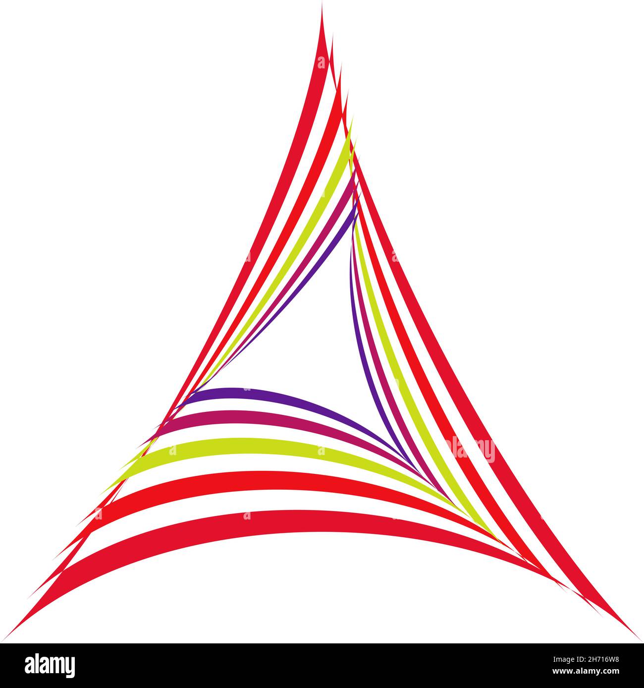 Abstract op-art element. Optical, visual art, artistic element ...