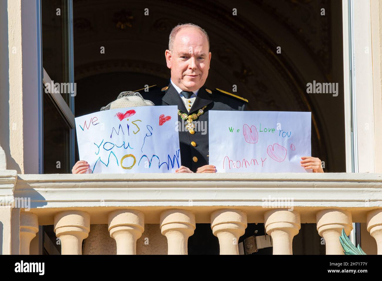 Monte Carlo, Monaco. 19th Nov, 2021. Prince Albert II of Monaco with ...