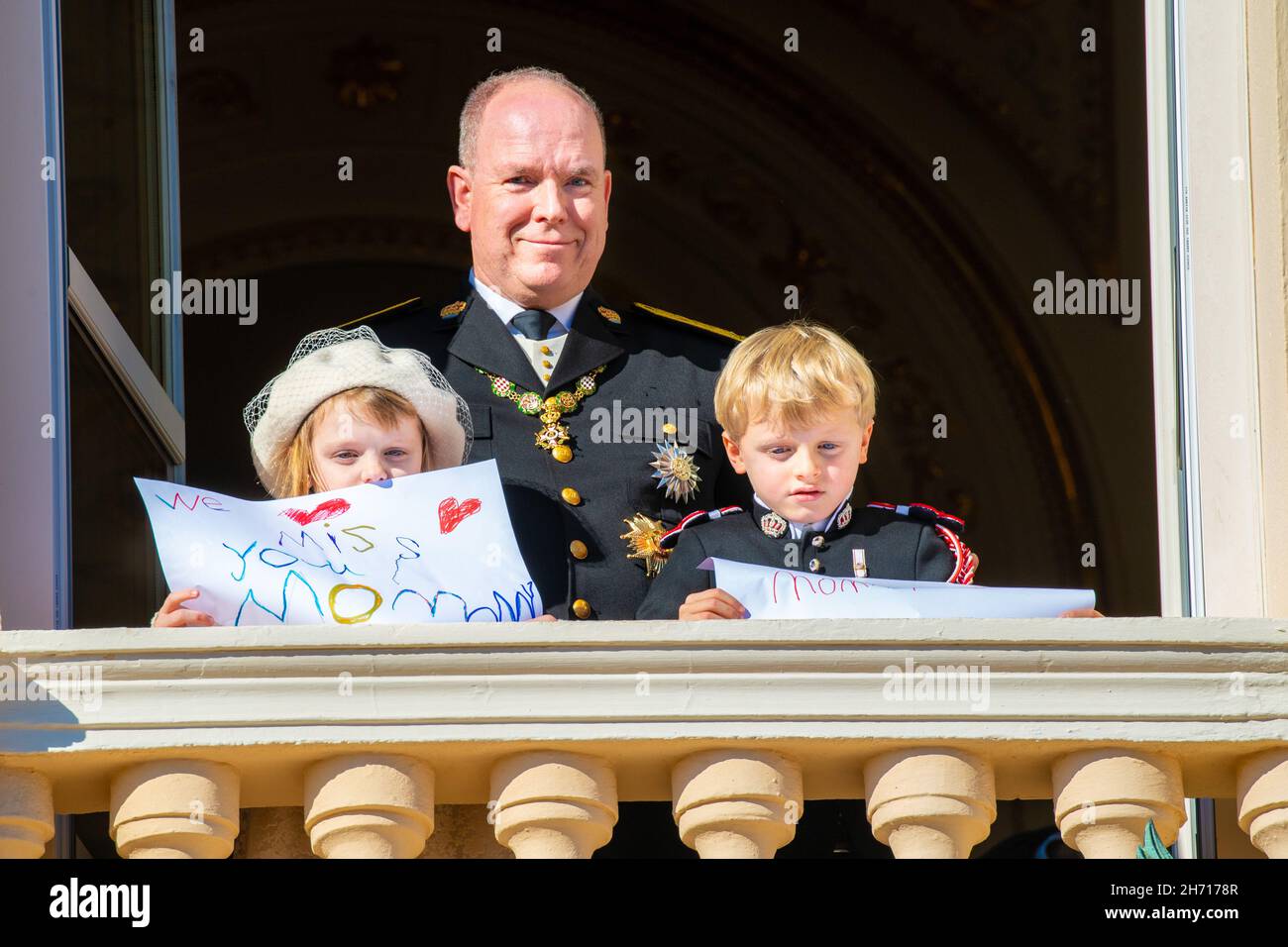 Monte Carlo, Monaco. 19th Nov, 2021. Prince Albert II of Monaco with ...