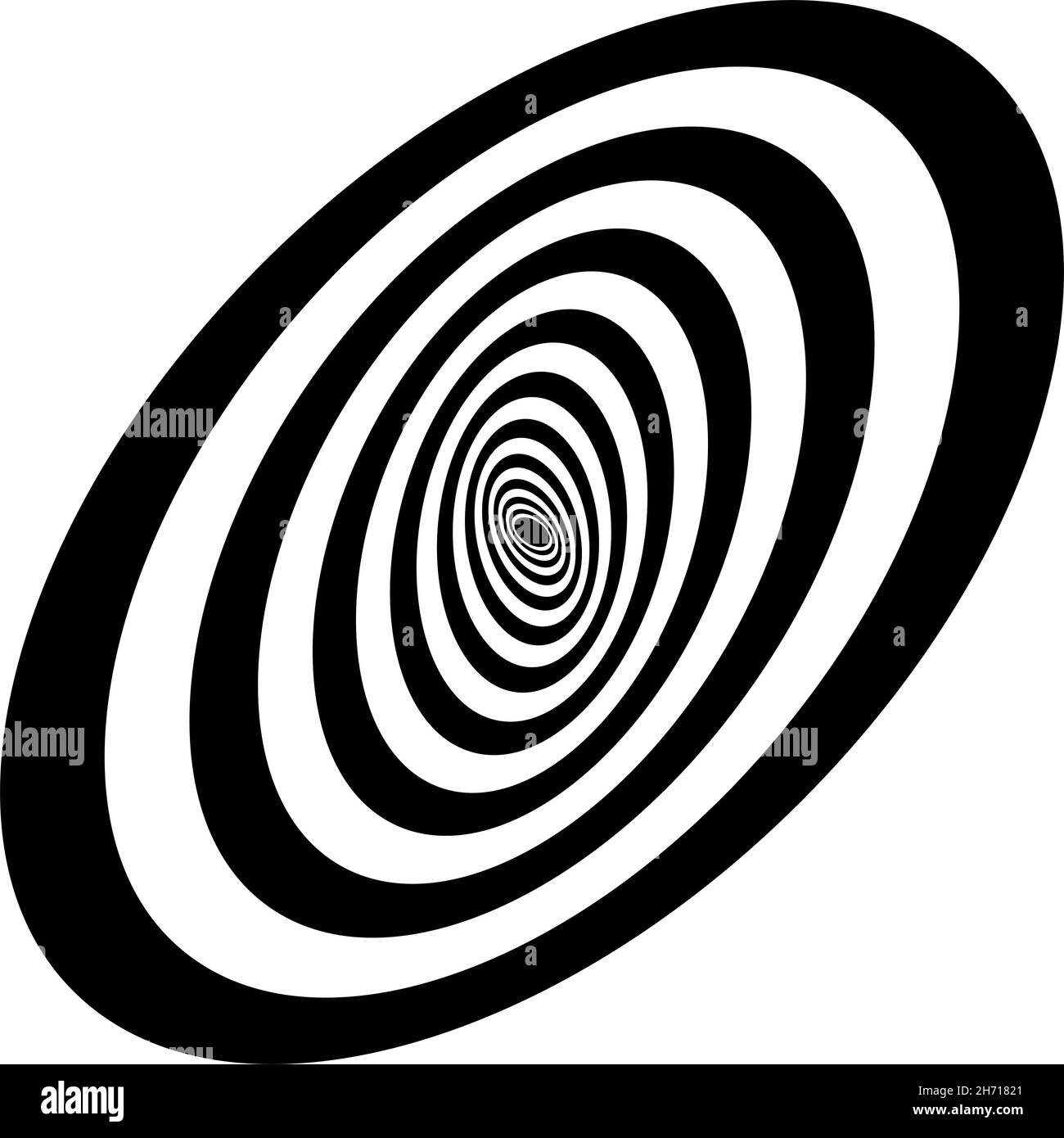 Abstract op-art element. Optical, visual art, artistic element ...