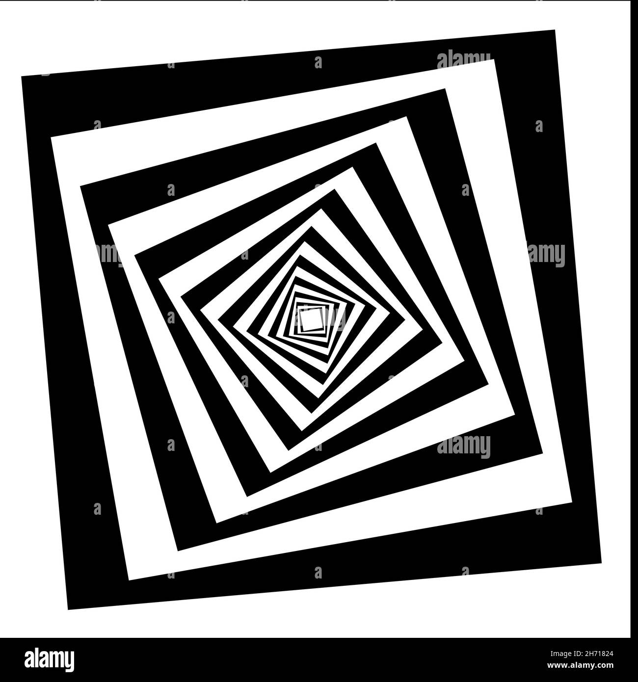 Abstract op-art element. Optical, visual art, artistic element ...
