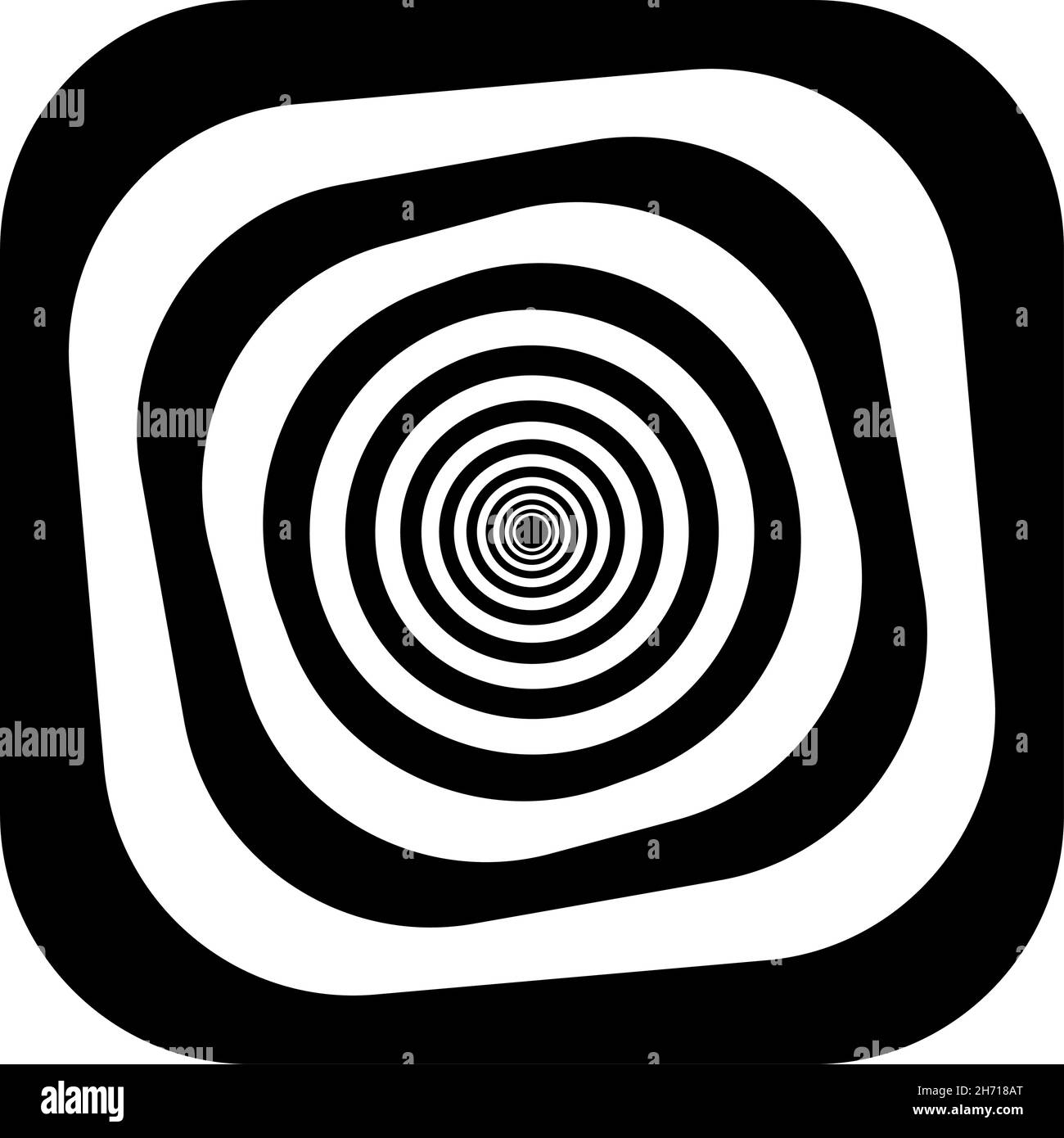 Abstract op-art element. Optical, visual art, artistic element ...
