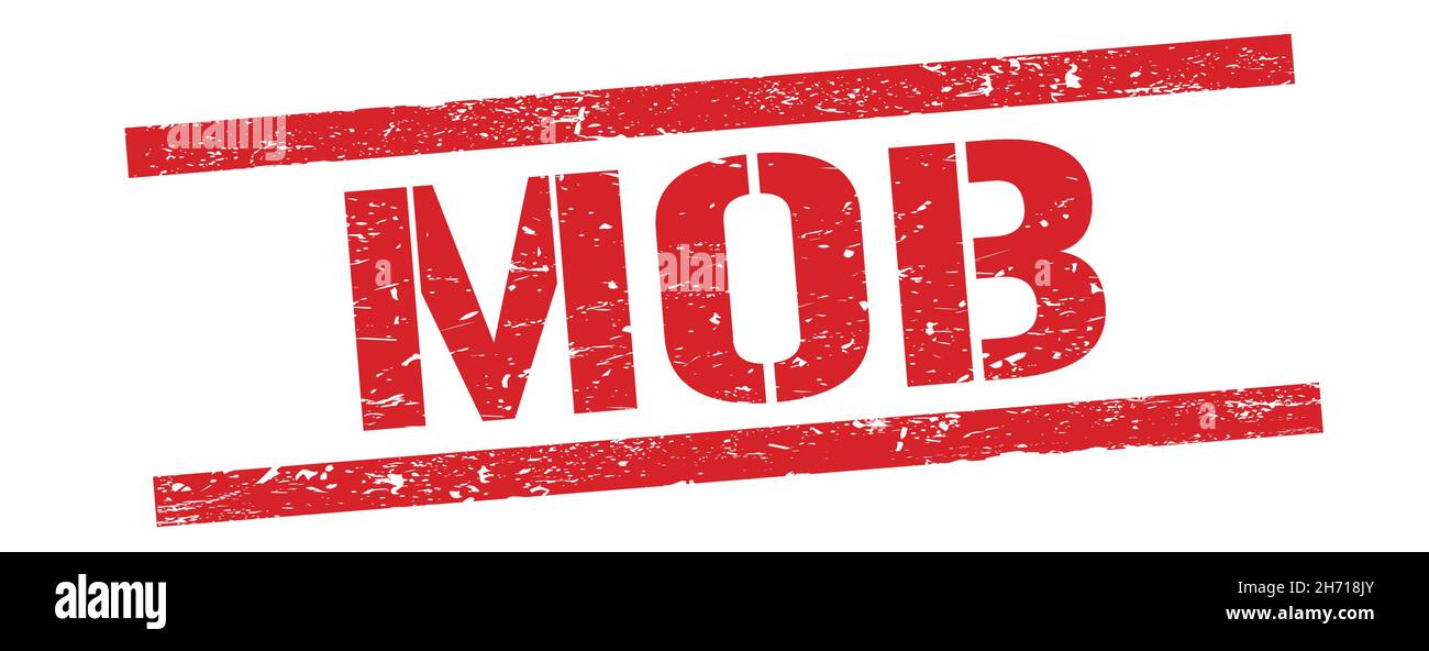 Mob word hi-res stock photography and images - Alamy